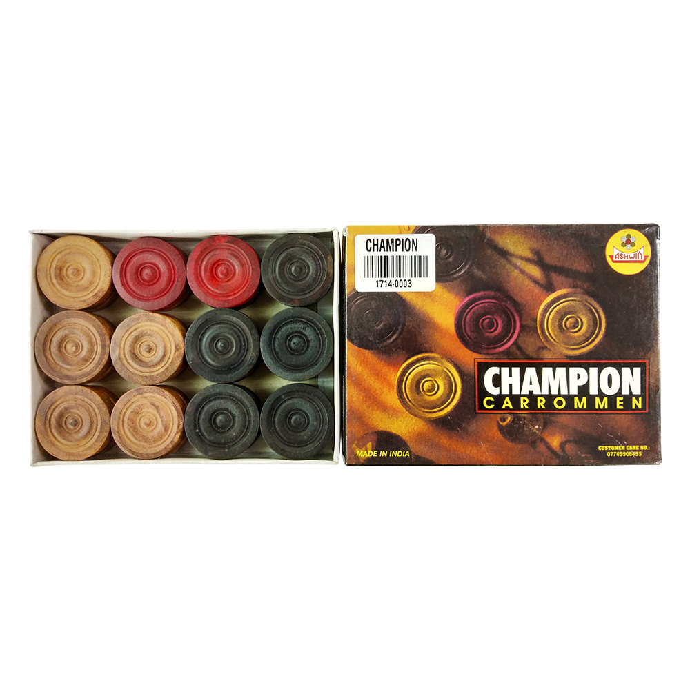 Carrom Seed - Ashwin Champion Wooden CQ | Shopee Malaysia