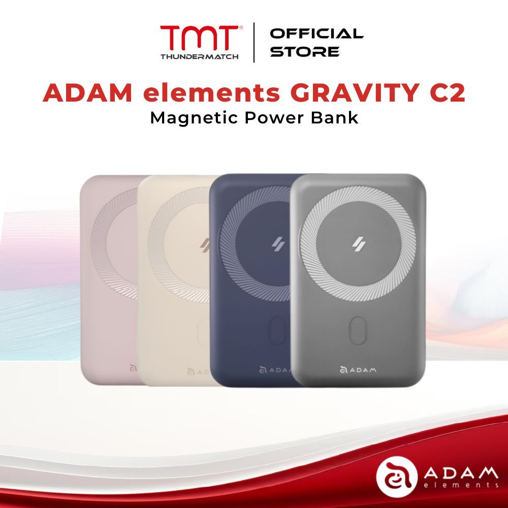 ADAM elements GRAVITY C2 Magnetic Wireless Charging Power Bank | Shopee Malaysia