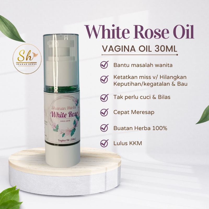[READY STOCK] MINYAK KET@TK@n MISV & KEPUTIHAN- SHANANHERBS WHITE ROSE ...