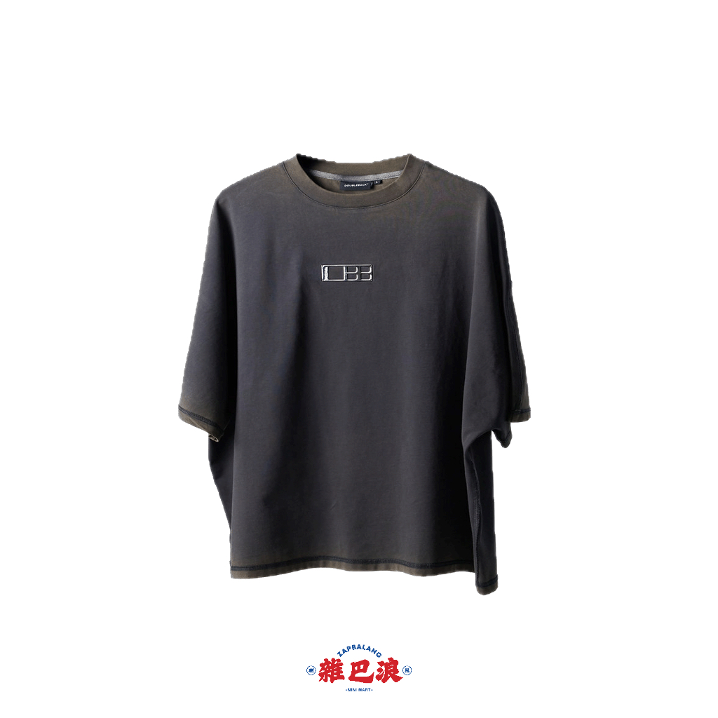 Zapbalang: Doubleback | Essential Series DBB Metal Logo Oversize Tee ...