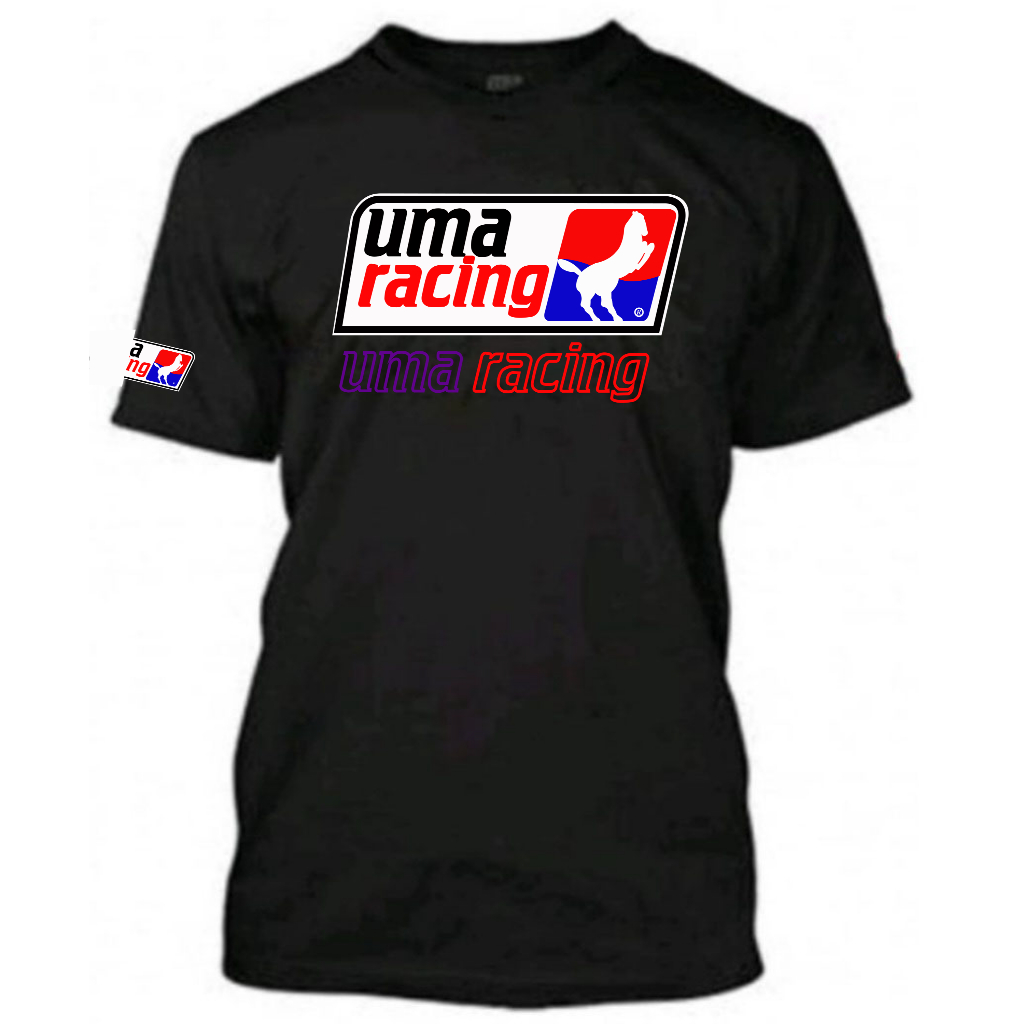 Baju Motor UMA RACING Lengan Pendek Rider 100% Cotton | Shopee Malaysia