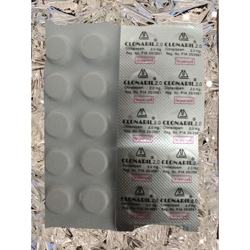 Clonaril 2mg original thailand | Shopee Malaysia