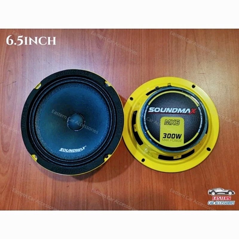1set 2pcs Speaker Soundmax SX-MX6 300W-100W Rms 16cm 6.5inch Car Audio ...