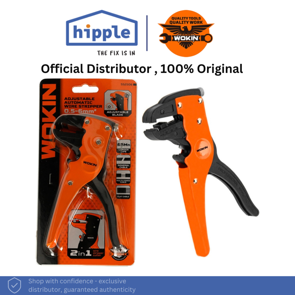 WOKIN Adjustable Automatic Wire Stripper 552506 | Shopee Malaysia