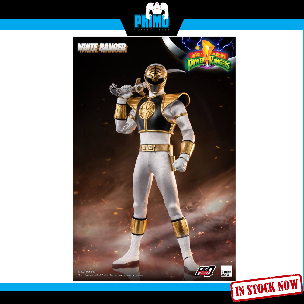 threezero- Mighty Morphin Power Rangers ‐ 1/6 White Ranger[Ready Stock ...