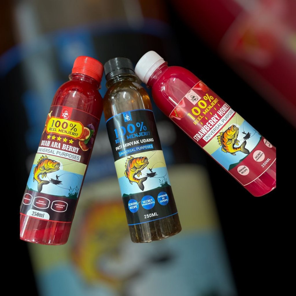 100% REEL MENJERIT Pati Minyak Udang/ Strawberry Honey Oil/Buah Ara ...