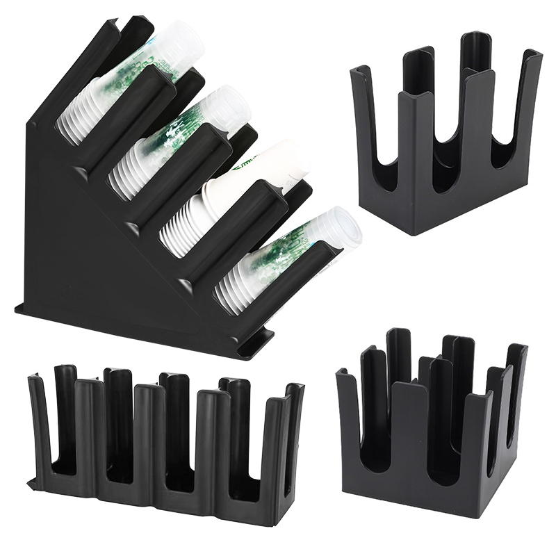 Coffee Shop Paper Cup Holder Adjustable Display Rack Disposable Cup ...