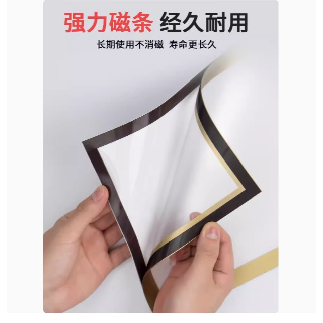 A1/A2 Magnetic Display Board Wall Stick Frame Photo Certificate ...