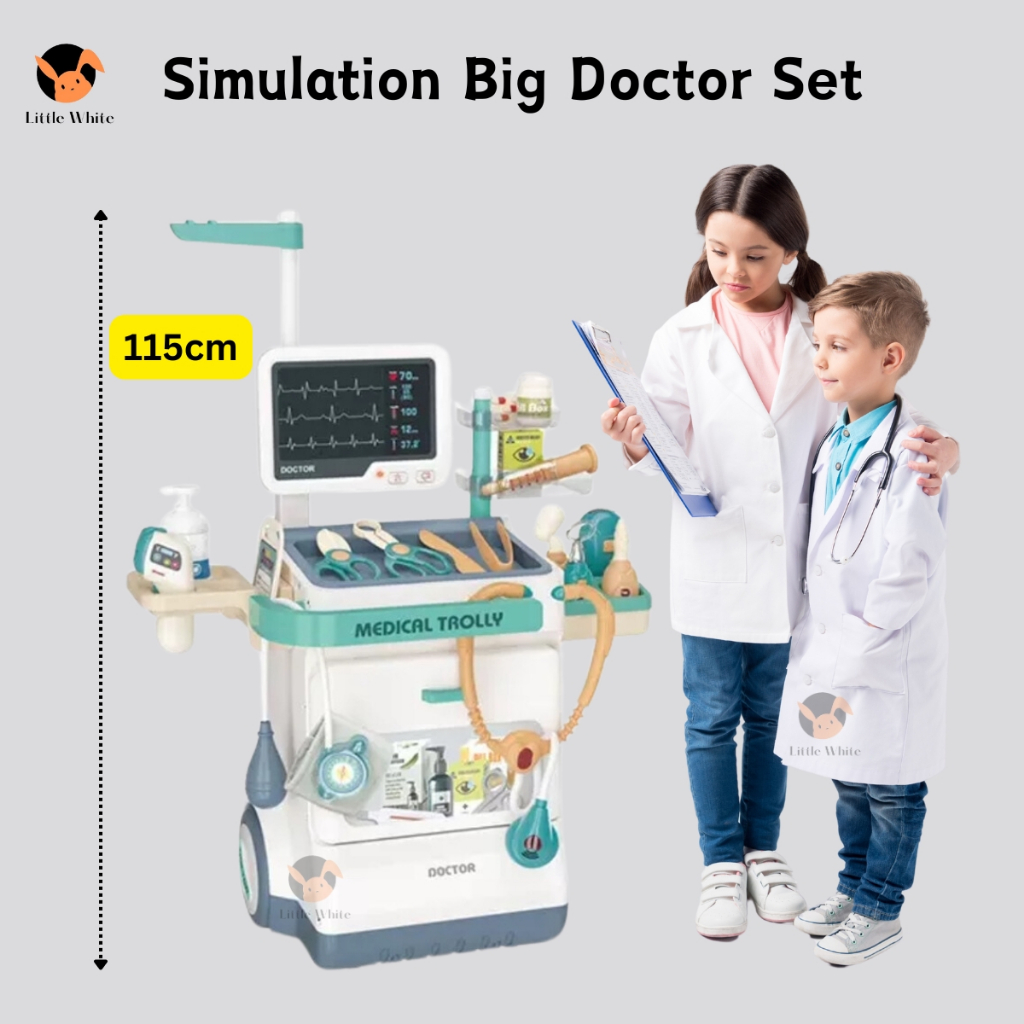 Little White Big Doctor Set 115cm Height pretend play education toy ...