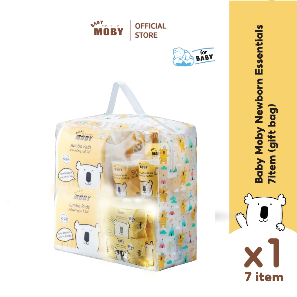 Baby Moby Newborn Essentials (gift bag) | Shopee Malaysia