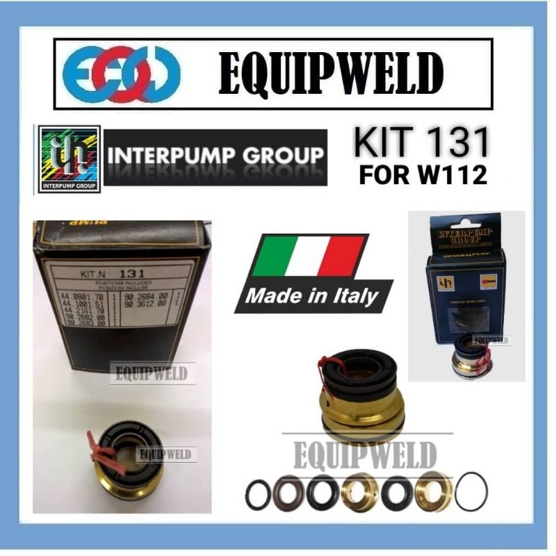 SPARE PART - INTERPUMP KIT 131 COMPLETE SEAL KIT FOR W112 / TX12-100 ...