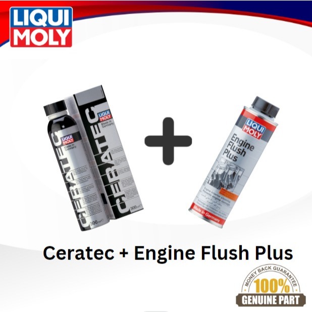 Engine oil additive Cera Tec + Engine Flush Plus – Ultimate engine ...