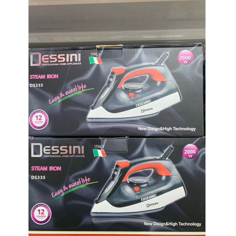 DESSINI PROFESSIONAL HOME APPLIANCES STEAM IRON 2000W | Shopee Malaysia