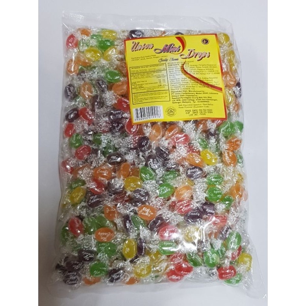 450 Pcs Union Mini Drops Assorted Mix Fruit Candy HALAL (LOCAL READY STOCKS) | Shopee Malaysia