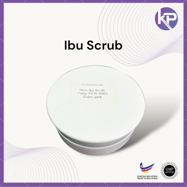 IBU SCRUB 1KG (INSTANT EFFECT) | Shopee Malaysia