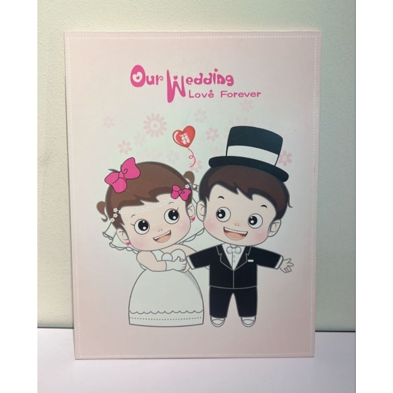 [Fast Delivery] Cute Wedding Guest Book | Shopee Malaysia