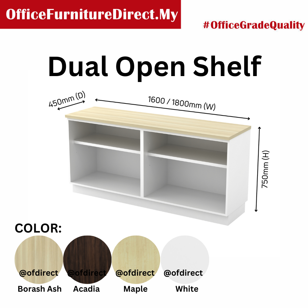 2 in 1 Arch File Abba File Office Open Shelf Combination Low Cabinet Q ...