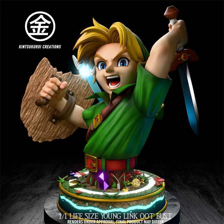 Kintsukuroi Studio - Link The Legend of Zelda Resin Statue GK Anime ...
