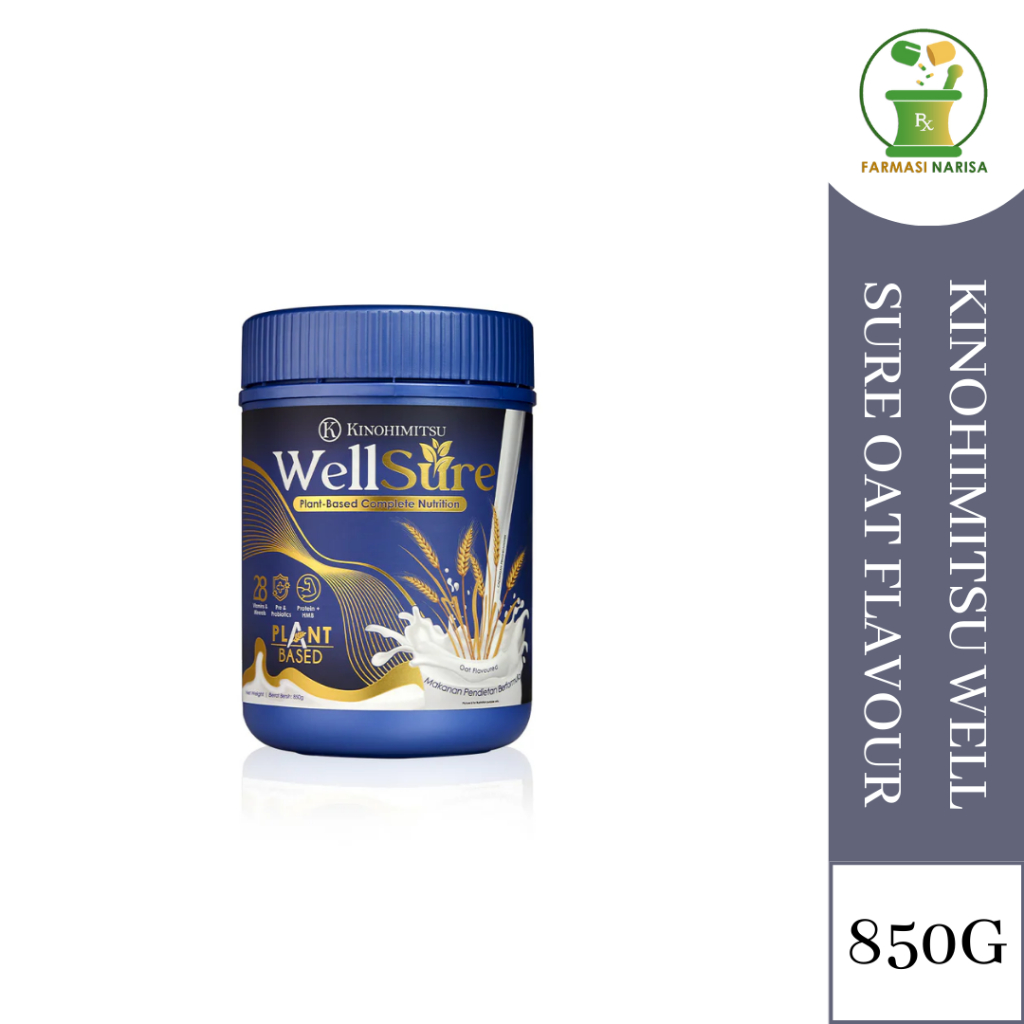 KINOHIMITSU WELL SURE OAT FLAVOUR MILK 850G | Shopee Malaysia