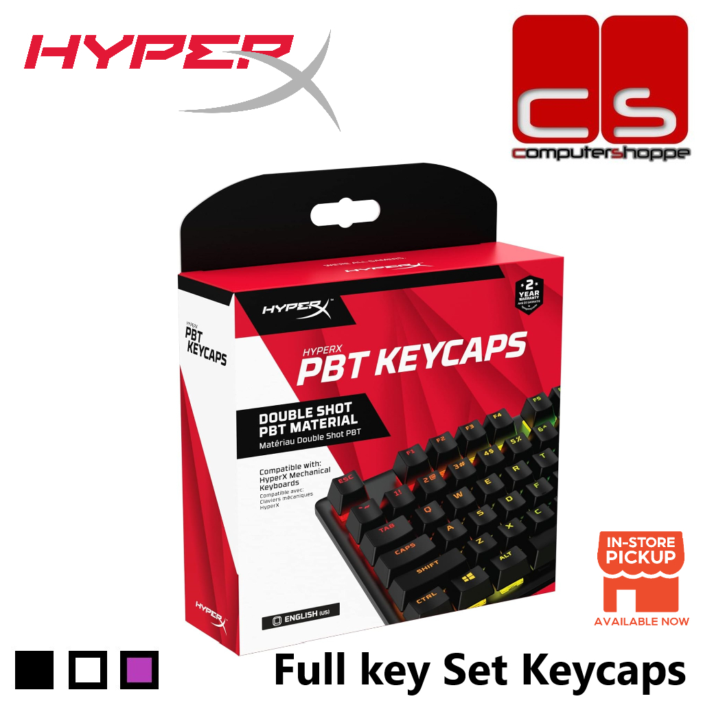 HyperX Keycaps Full Key Set - PBT | Shopee Malaysia