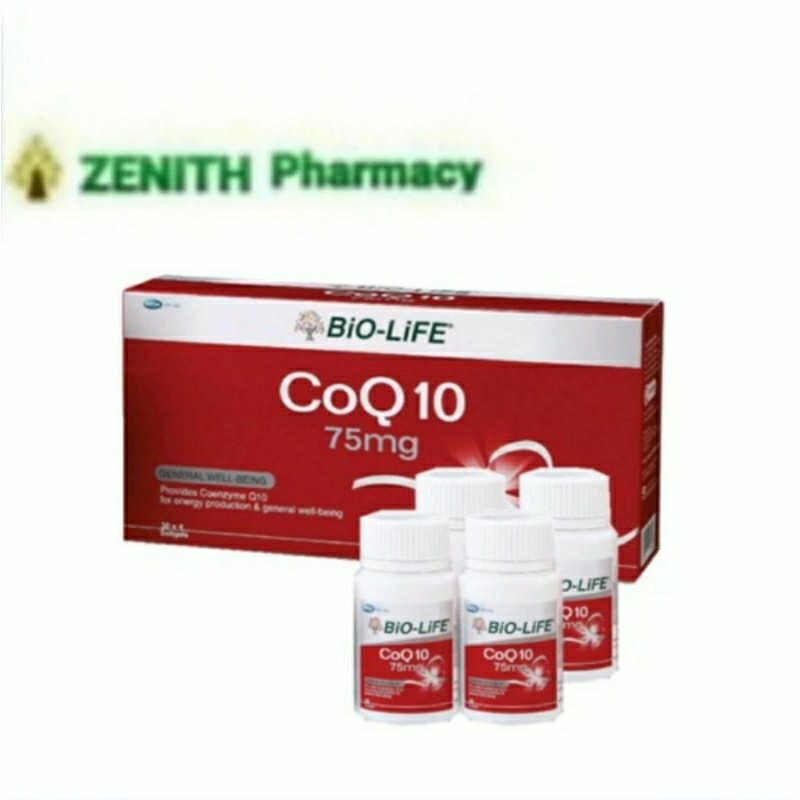 BioLife Co Q10 75mg 30's/4 ×30's Exp:09/2025 | Shopee Malaysia