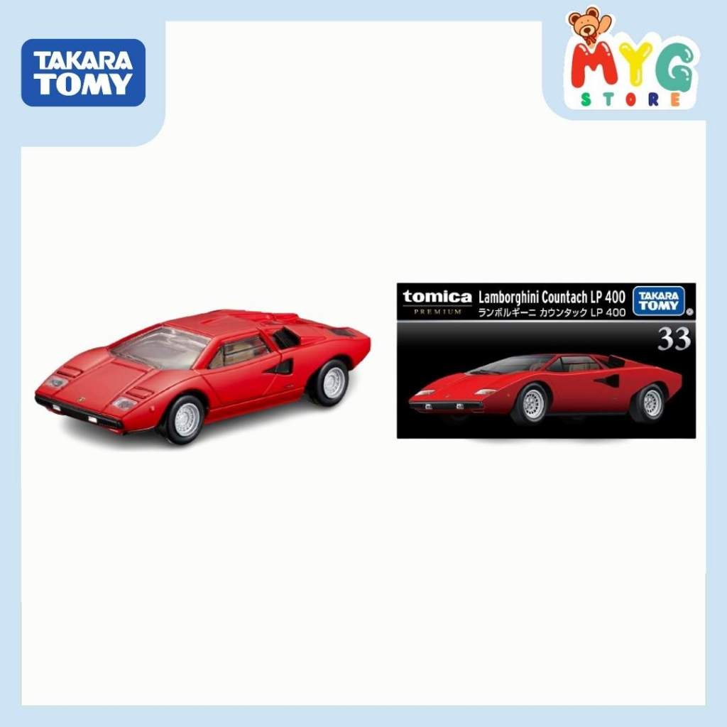 Takara Tomy Tomica Premium Lamborghini Countach LP 400 No 33 Scale 1/61 ...