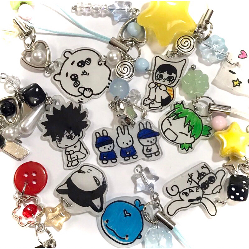 chiikawa megumi fushiguro yotusba w2e wave to earth shrinkydink phone ...