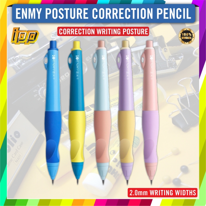 Enmy 2.0mm Pencil witrh Writing Correct Posture Grip / 2.0mm Pencil ...