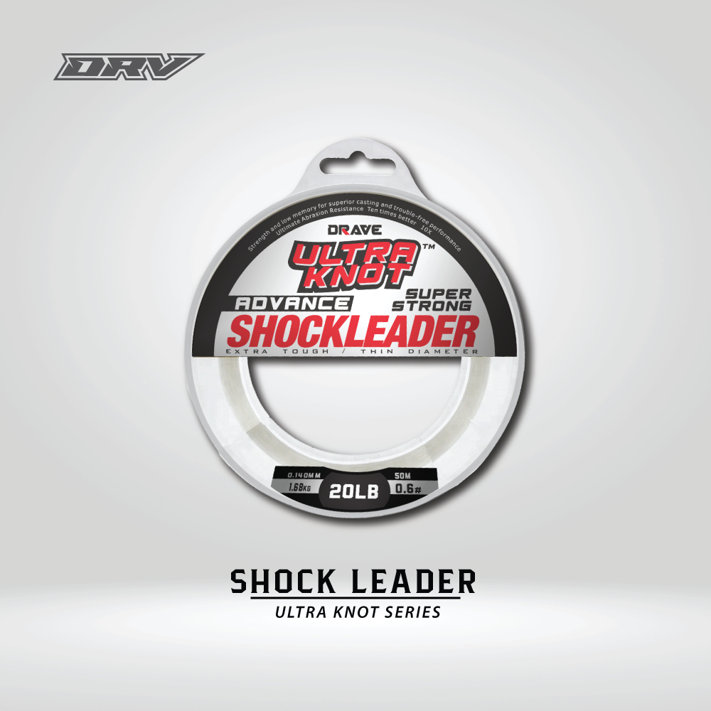 DRAVE Ultra Knot Advance Shock Leader Line (50M) | Shopee Malaysia