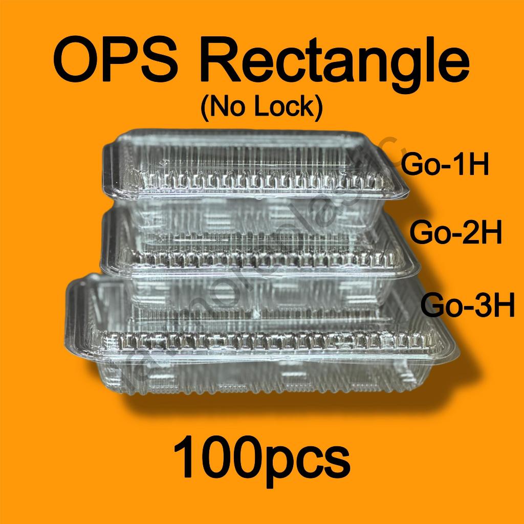 (PKT) OPS RECTANGLE GO-1H/GO-2H/GO-3H/H1B (NO LOCK) - 100PCS | Shopee ...