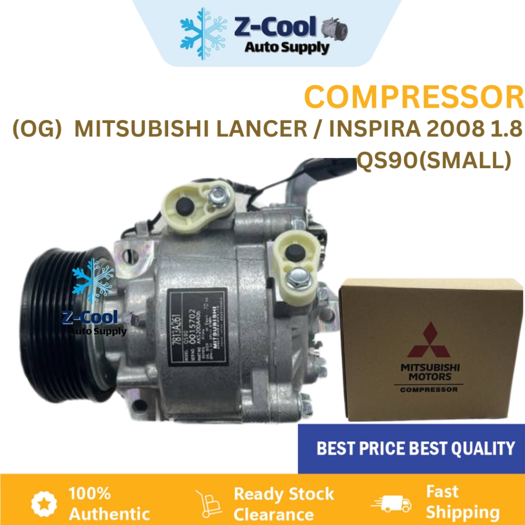 Compressor Aircon Car ORIGINAL NEW Mitsubishi Lancer / Inspira 2008 1.8 ...