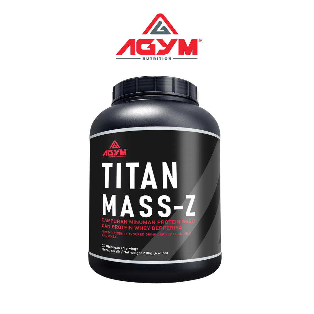 AGYM NUTRITIONS Titan Mass 2kg Weight Mass Gainer | Shopee Malaysia