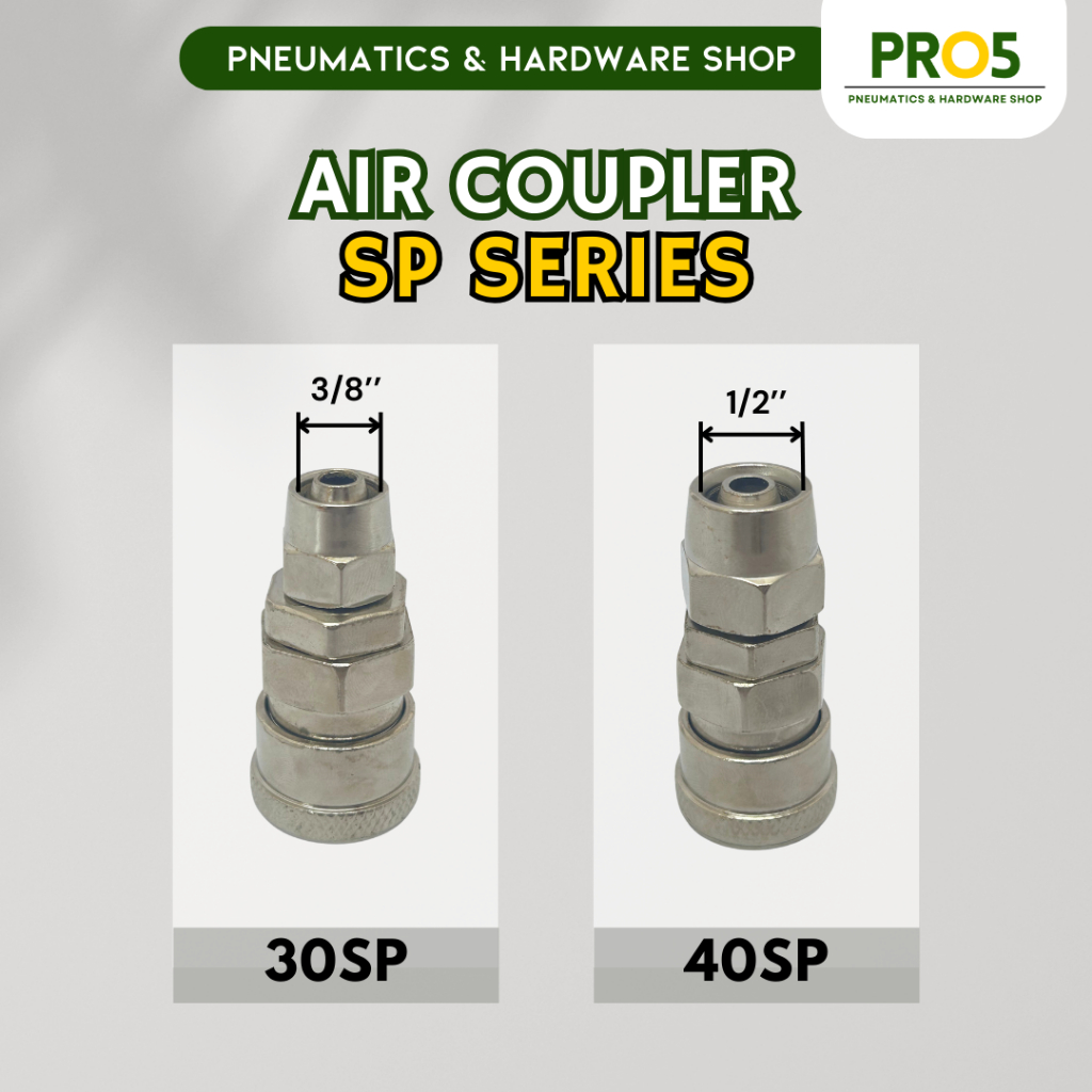 Air Coupler 10SP | 20SP | 30SP | 40SP | Quick Coupler Compressor Hose ...