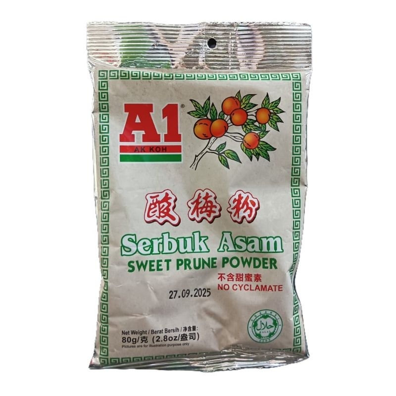 A1 Sweet Prune Powder 80g[Halal] | Shopee Malaysia
