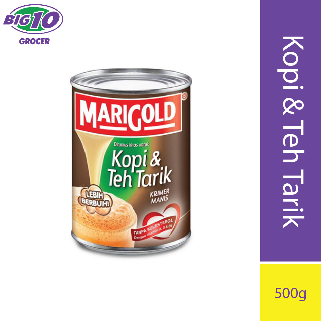 Marigold Sweetened Creamer Kopi & Teh Tarik (500g) | Shopee Malaysia