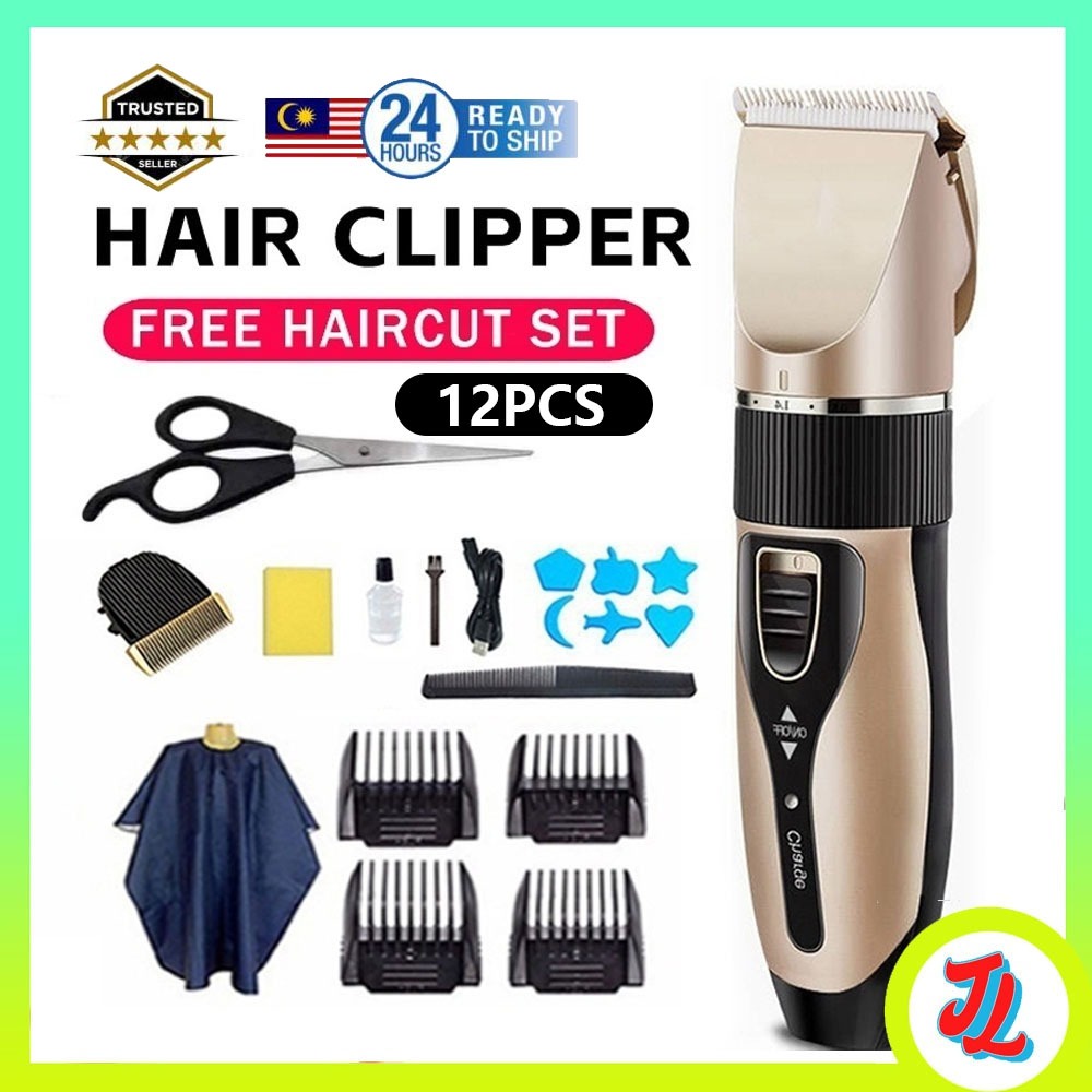 Hair Clipper Rechargeable Baby Hair Trimmer Men Beard Shaver Trimmer ...