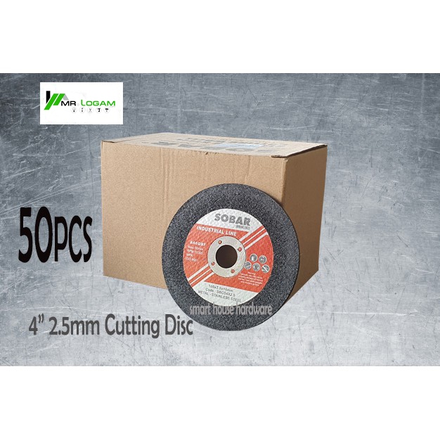50pcs 4" SOBAR 2.5MM CUTTING DISC | Shopee Malaysia