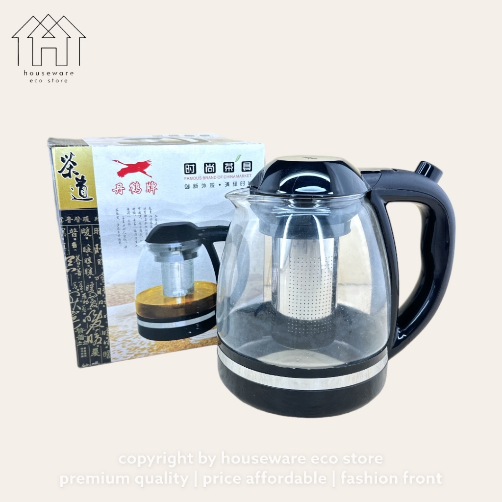 Glass Teapot Coffee | Teko Air Panas Chinese Tea Pot Water Jug 茶壶 ...