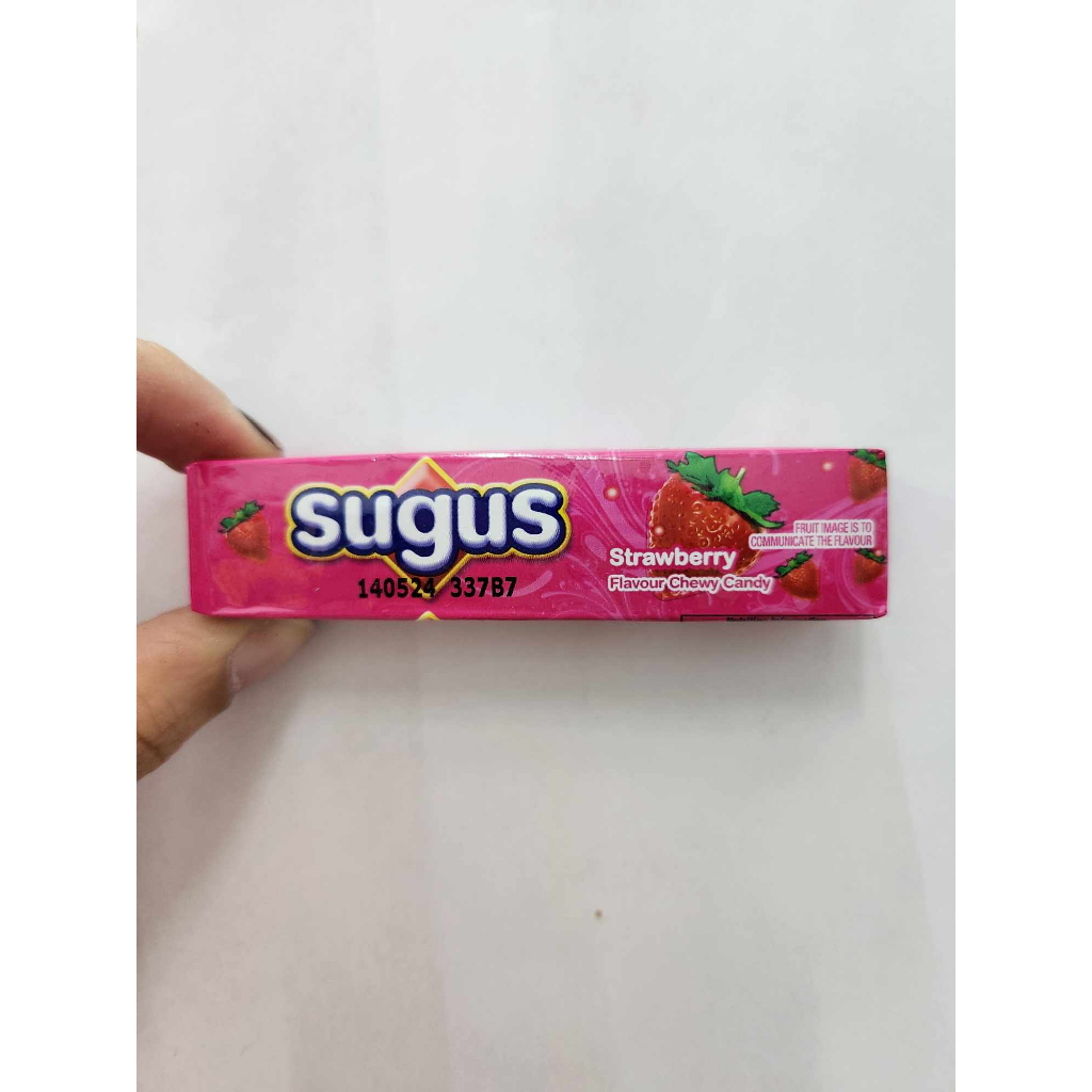 SUGUS CHEWY CANDY 30G/TUBE (BLACKCURRANT/ORANGE/STRAWBERRY) | Shopee ...