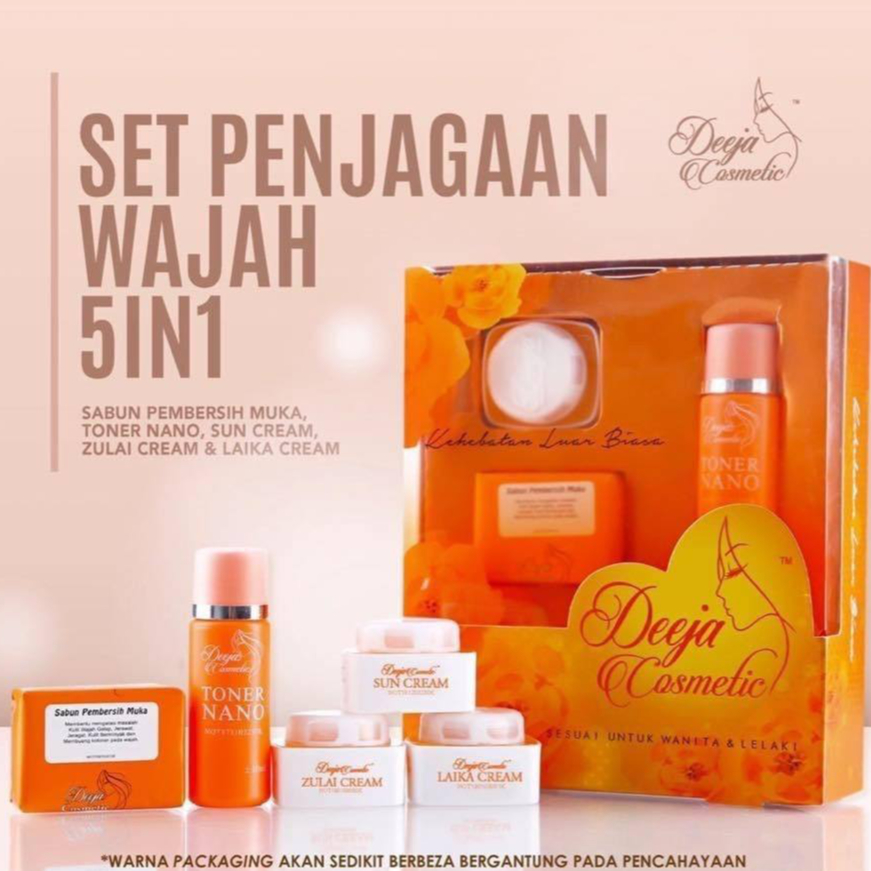 Deeja Cosmetic Skincare 5in1 Original Ready Stock!! | Shopee Malaysia