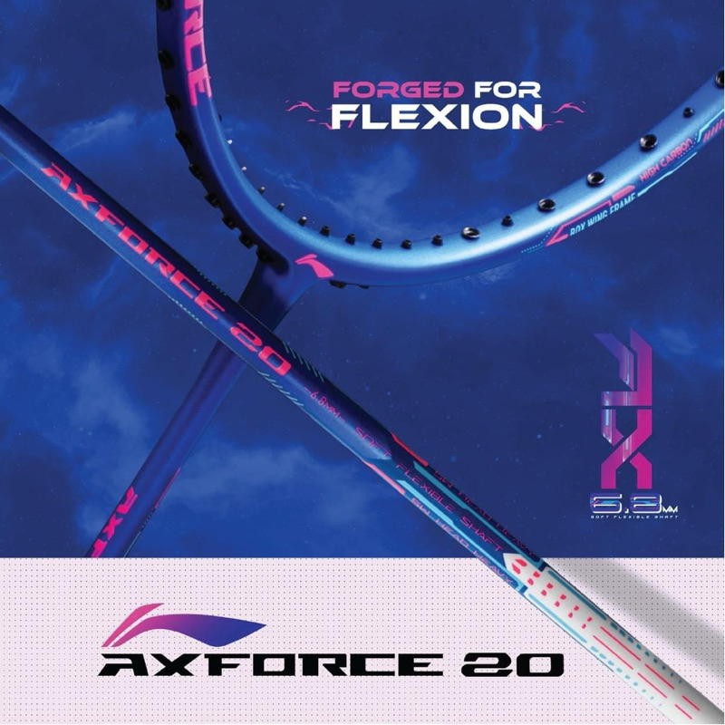 Li-Ning AXFORCE 20 Badminton Rackets (Blue) | Shopee Malaysia