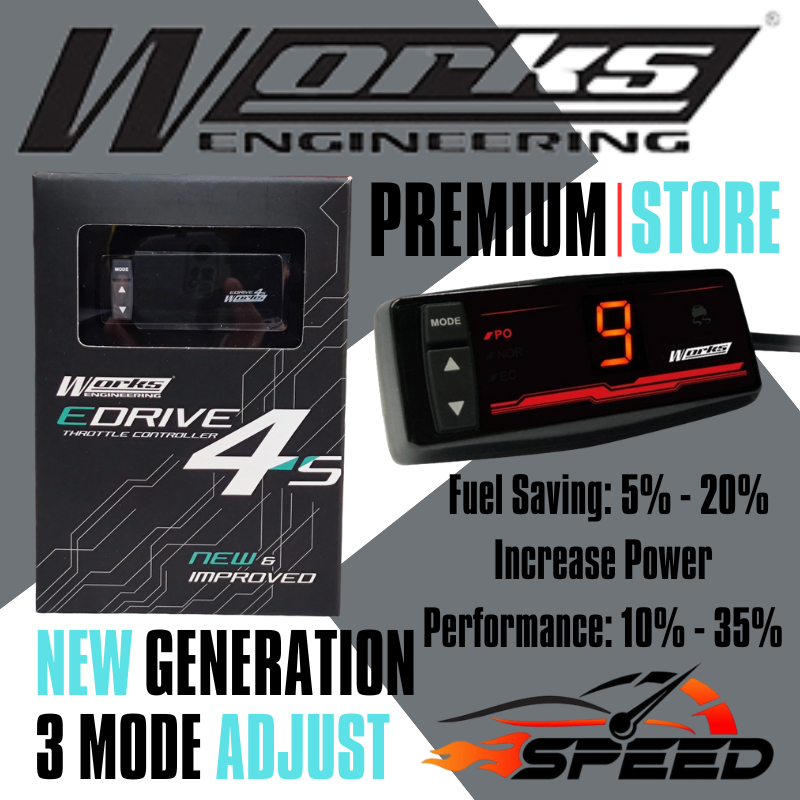 Works E-Drive 4S Throttle Controller (11A) - Kia Forte / Hyundai Grand ...