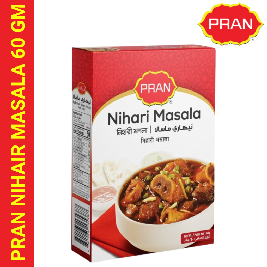 PRAN NIHARI MASALA 60GM(100% HALAL) | Shopee Malaysia