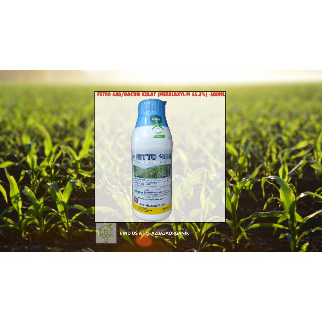 FETTO 480/RACUN KULAT (METALAXYL-M 45.3%) -500ML | Shopee Malaysia
