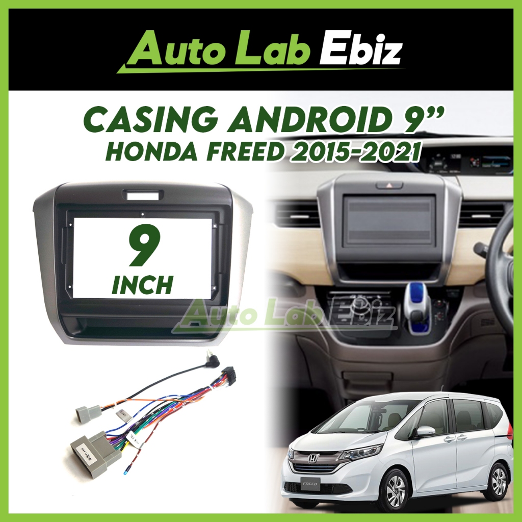 HONDA FREED 2015-2021 Android Player Casing 9" inch with Socket Power ...