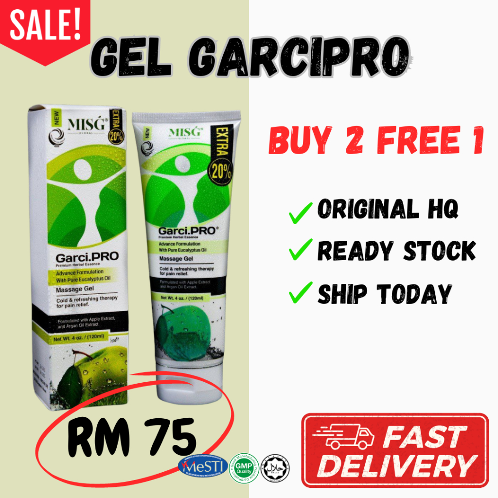 GEL GARCIPRO ORIGINAL (FREE SHIPPING) | Shopee Malaysia