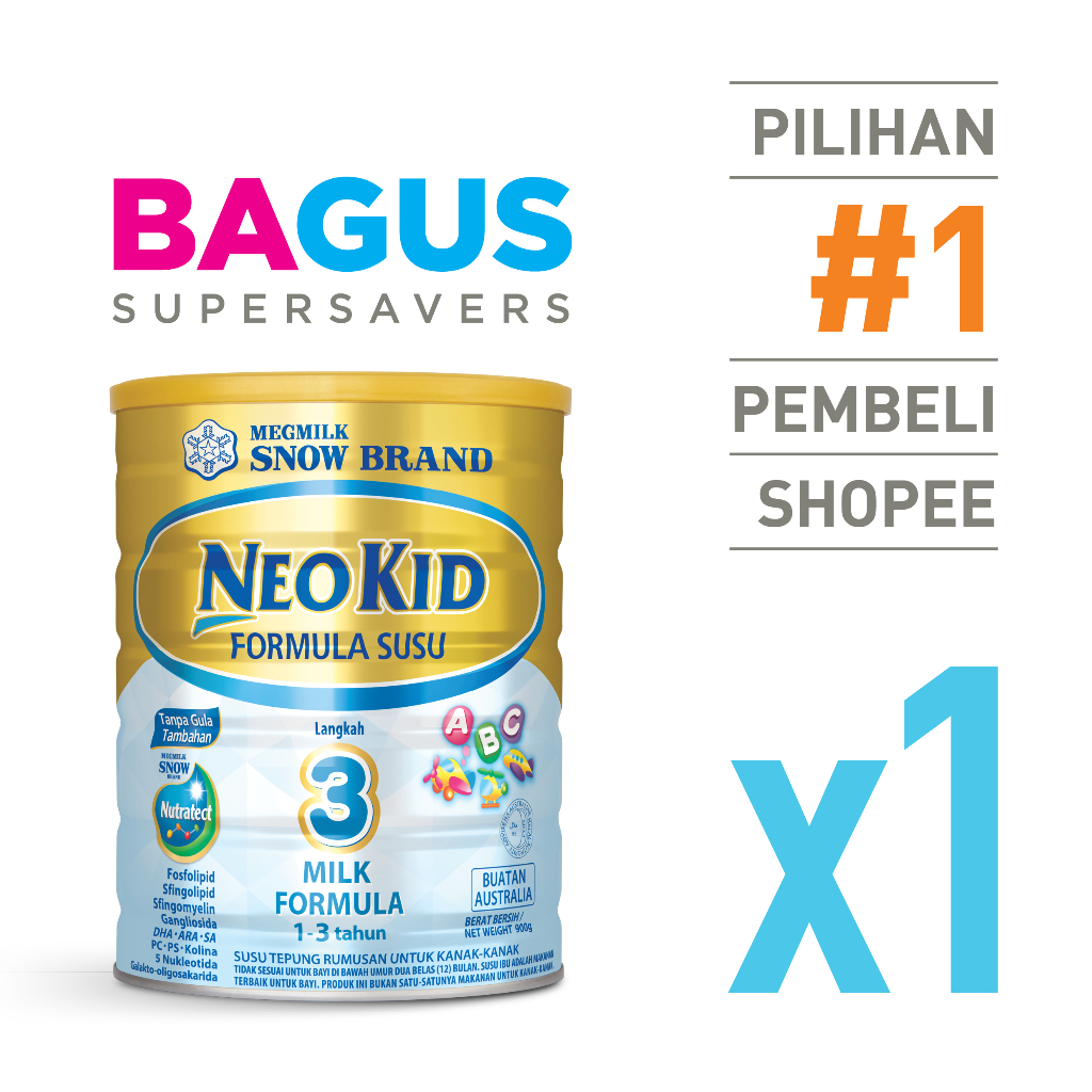 Snow Brand Step 3 Milk Formula 900g (1 Tin) | Shopee Malaysia