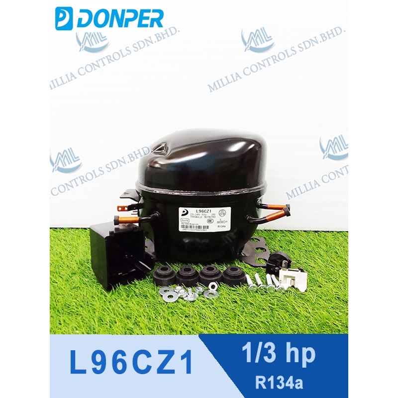 DONPER COMPRESSOR -L96CZ1 / 1/3HP / R134 | Shopee Malaysia