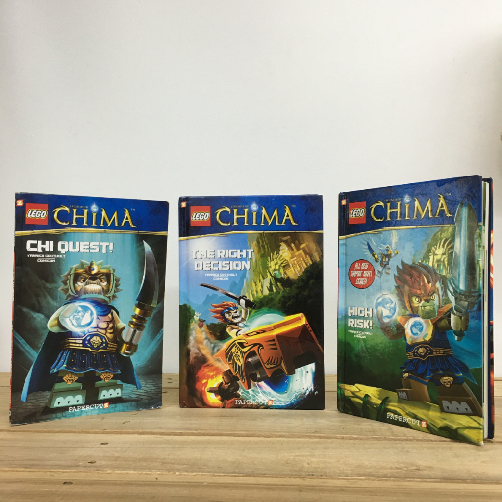 Lego : Legend of Chima Gaphic Novel Series (Preloved) | Shopee Malaysia