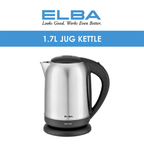 [NEW MODEL] Elba 1.7L Stainless Steel Jug Kettle [EJK-J1764(SS ...